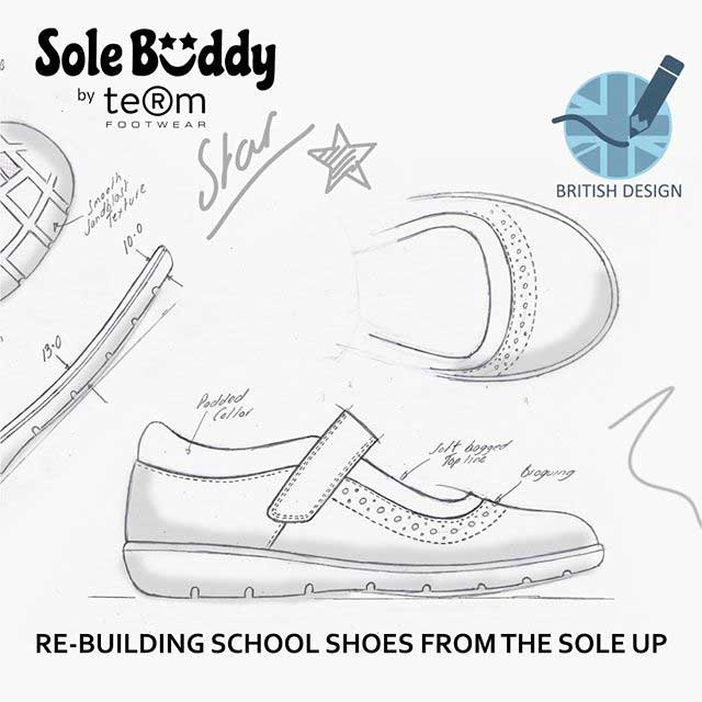 Re-building school shoes from the sole up