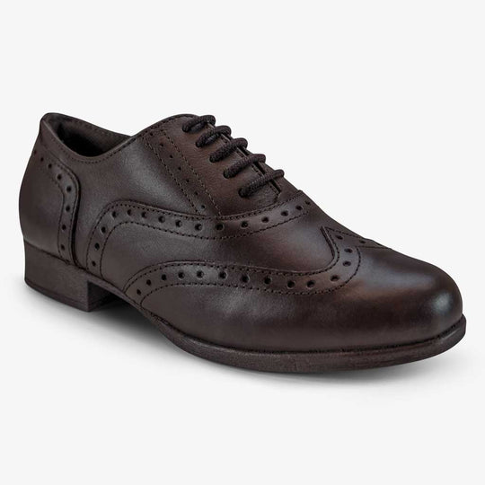 Girls Brown School Shoes – Term Footwear